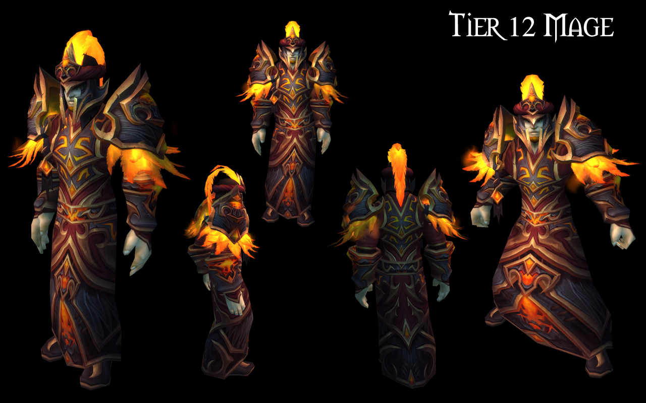 WoW: Cataclysm News Blog: Patch 4.2 Tier 12 Sets der Klassen