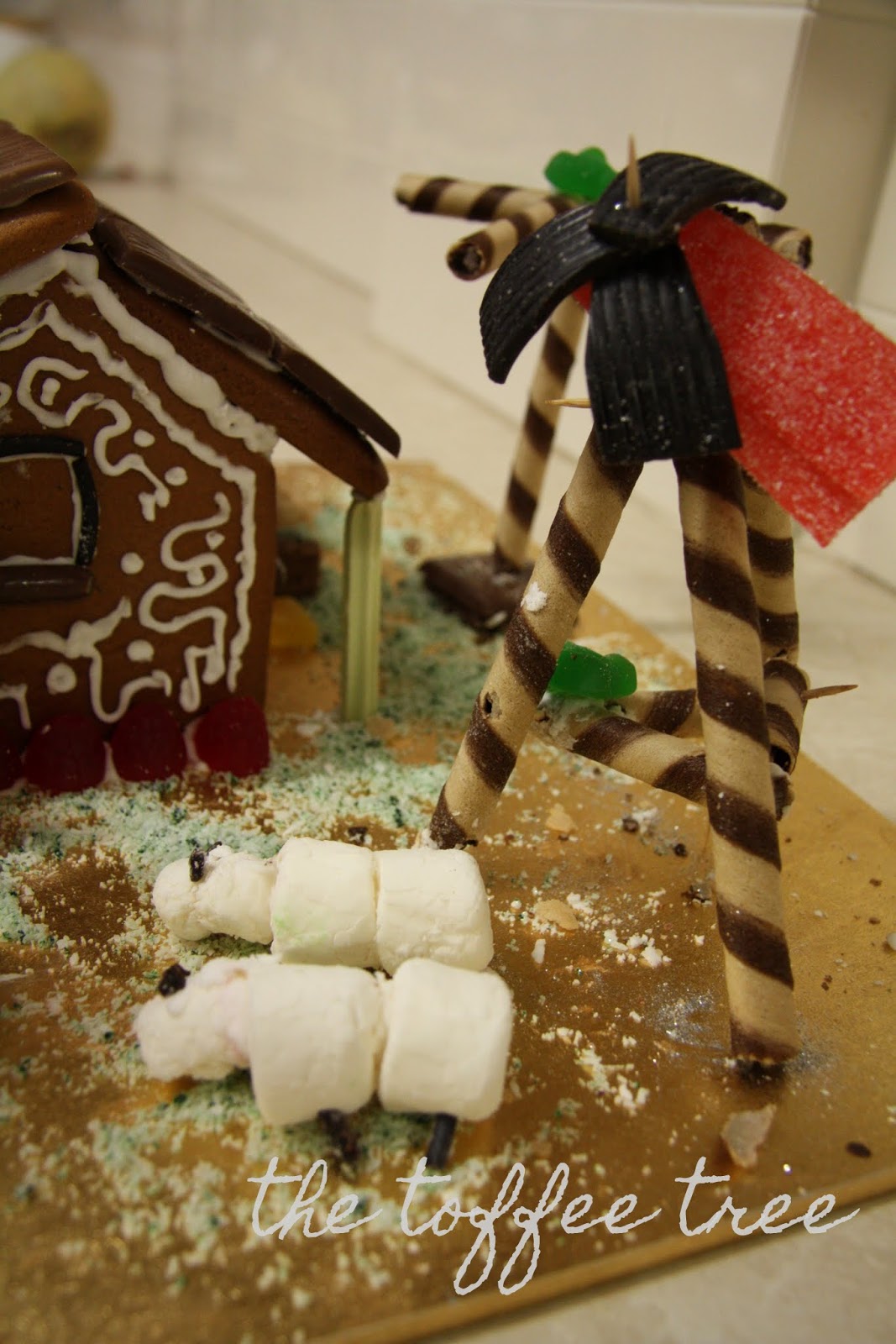 An All Australian Gingerbread House