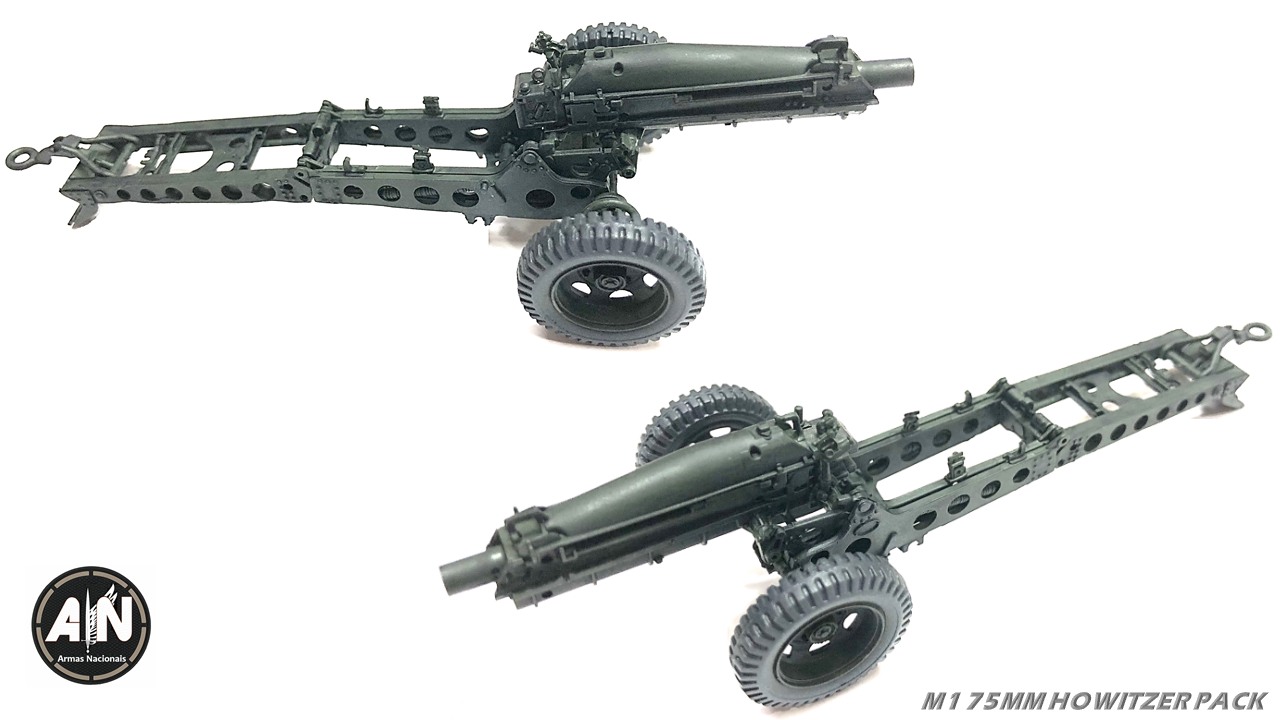 Armas Nacionais - Modelismo & História: M1 75 mm Pack Howitzer no Brasil