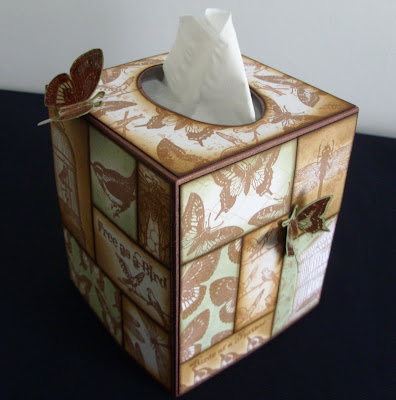 The Artistic Stamper Creative Team Blog: TISSUE BOX by Kat Fullman