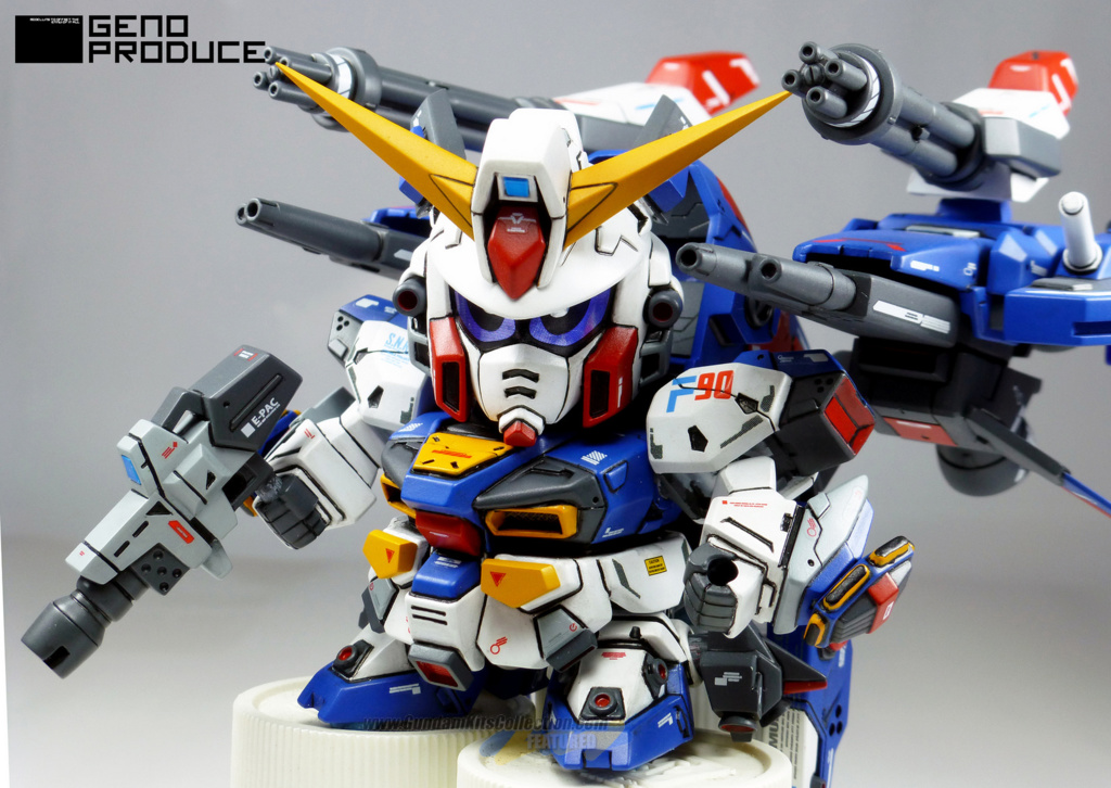 Custom Build: SD F90 Gundam HIMAX