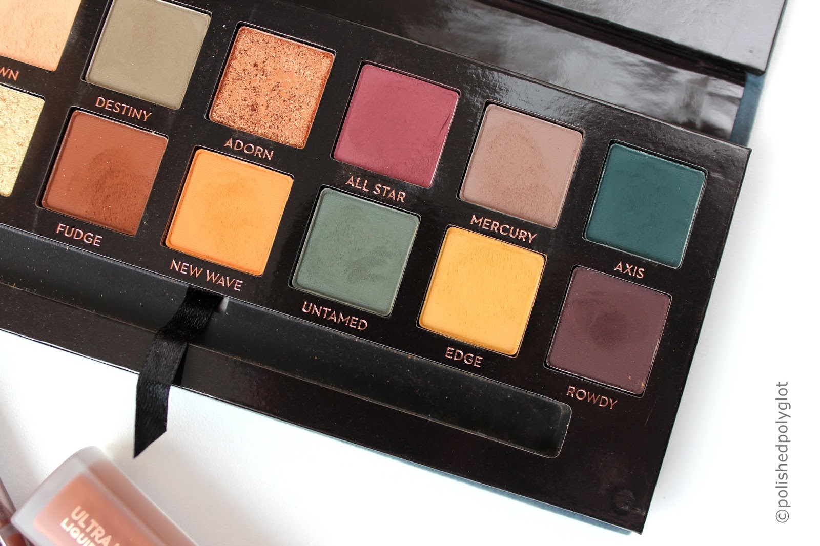 Makeup │ Trendy look in Mustard Yellow and Green / Polished Polyglot