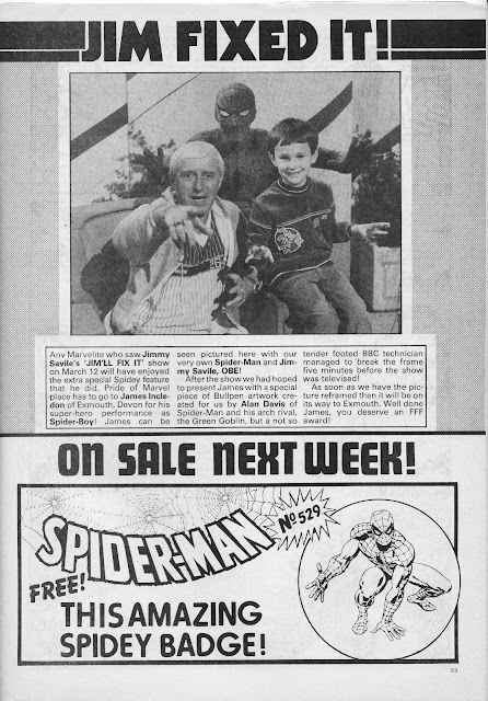 STARLOGGED - GEEK MEDIA AGAIN: 1982: SPIDER-MAN ON JIM'LL FIX IT ...