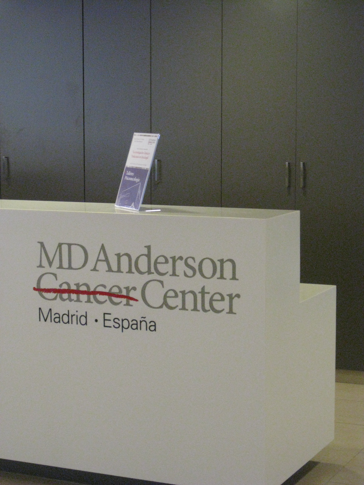Moguerza: Remodelación en la Clínica MD Anderson, Madrid.