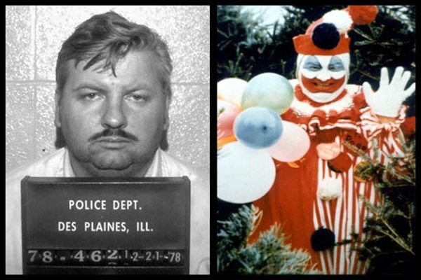 Top Asesinos Seriales: 10. John Wayne Gacy “El payaso Asesino”.