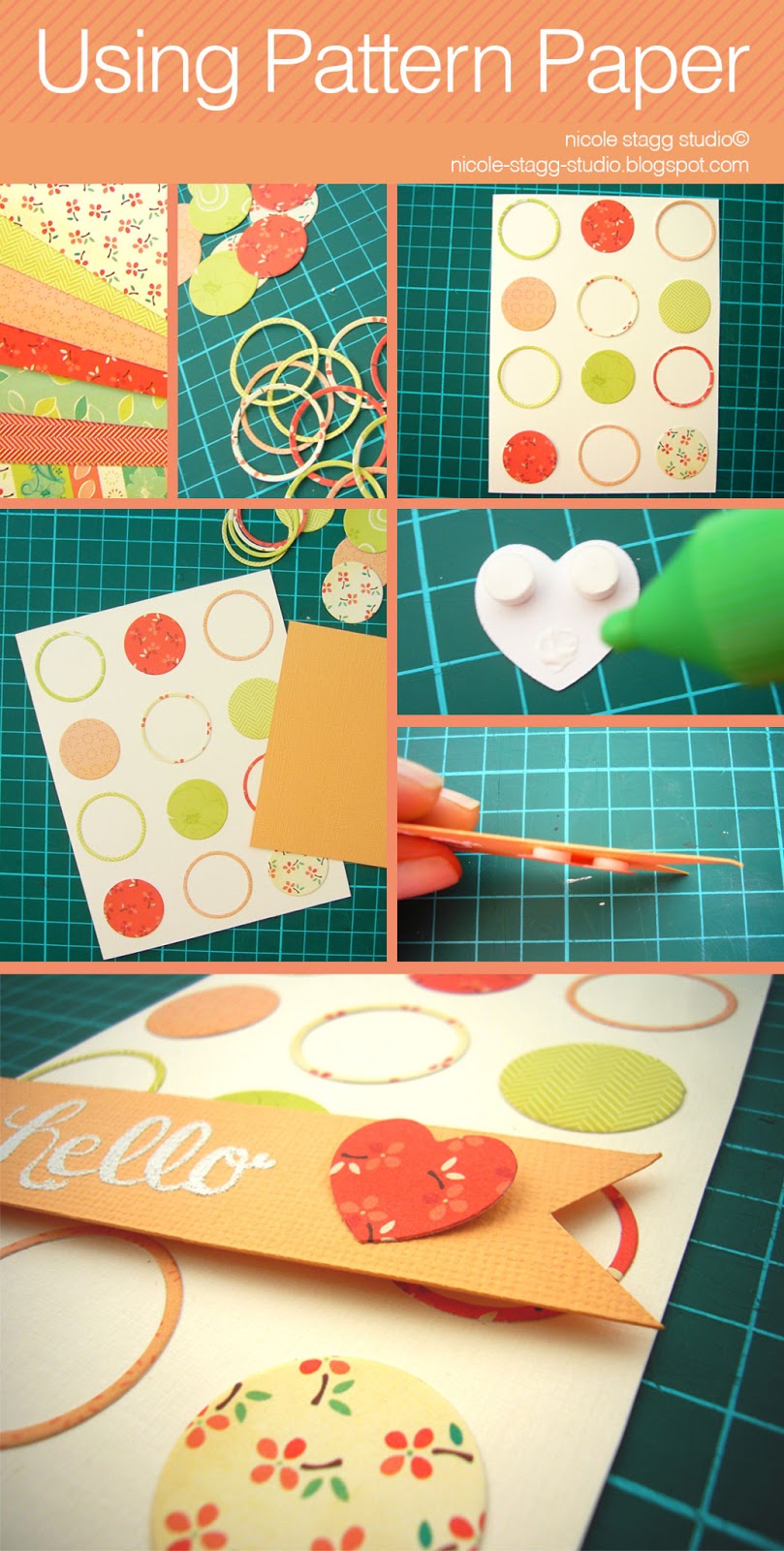 Pattern Paper Collage - Nicole Stagg Studio