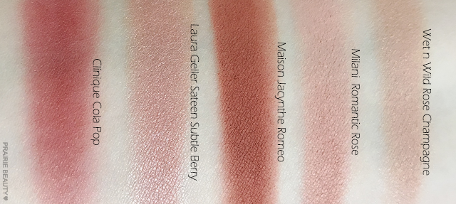 Prairie Beauty: FIVE FOR FALL: My Favorite Fall Blush Shades