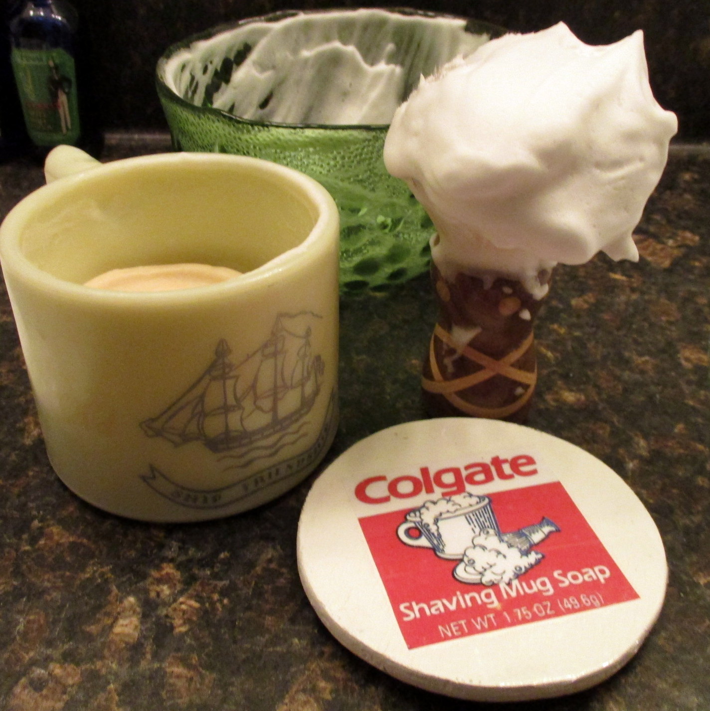 Jayaruh Shaving: Colgate Mug Shaving Soap
