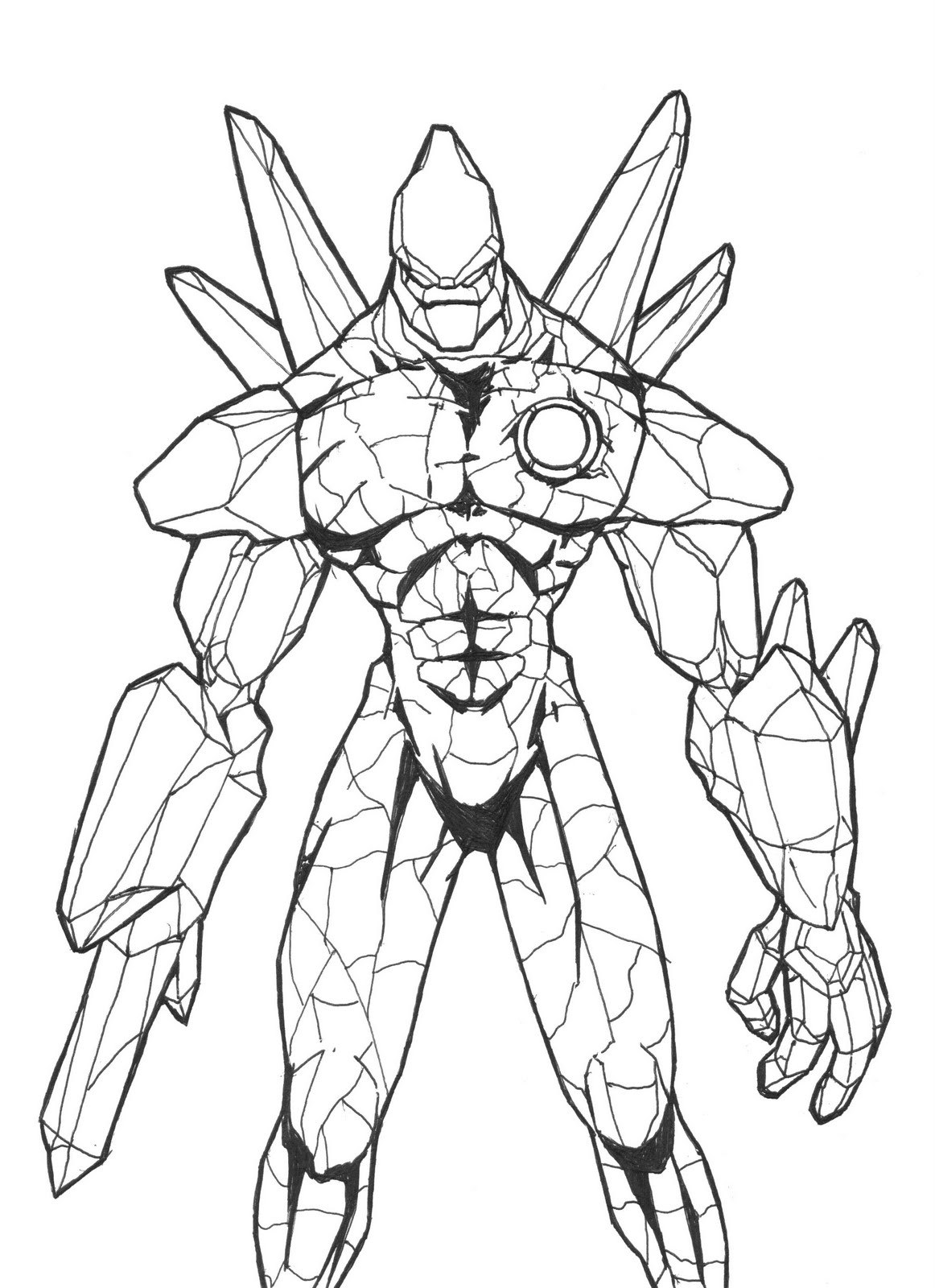 DESENHOS DO BEN 10 PARA COLORIR | Riscos para colorir gratis