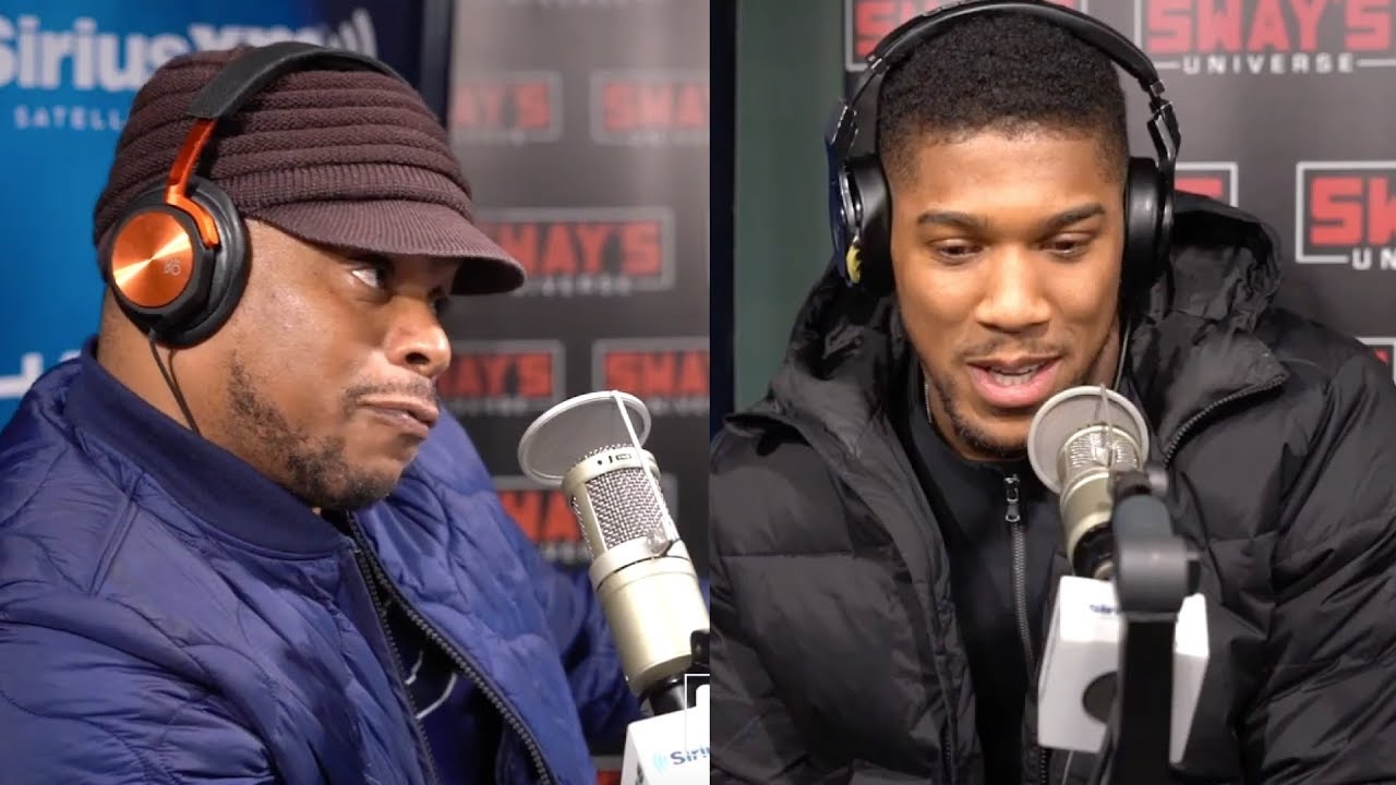 Wow! Who knew Anthony Joshua is such a crazy rapper?