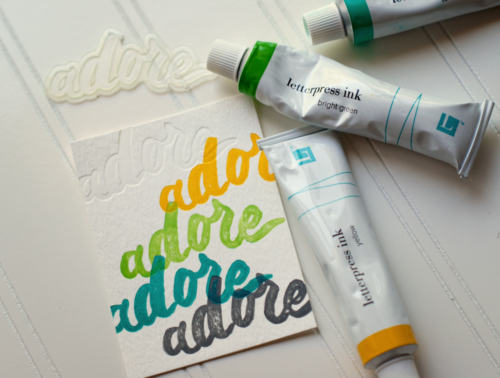 new letterpress plates at Lifestyle Crafts! | Midwestern Girl