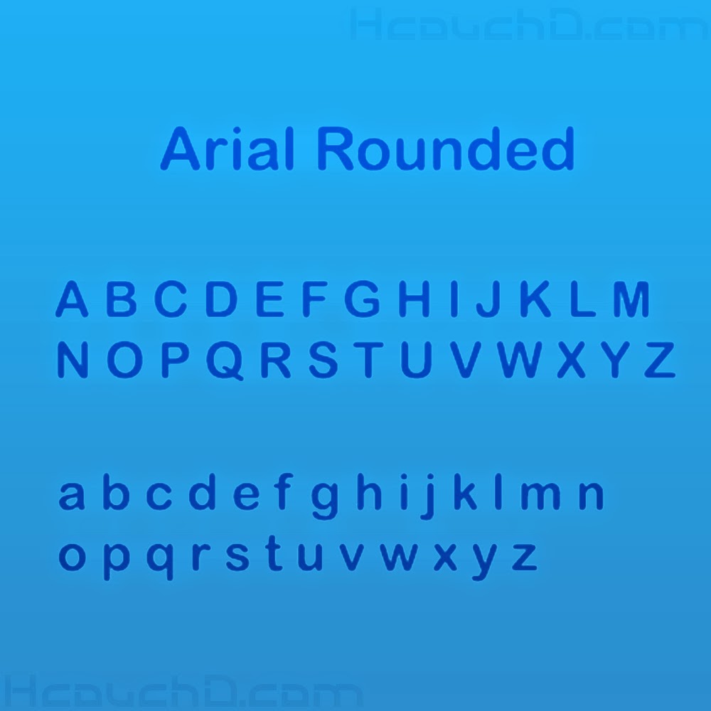 تحميل خط Arial rounded مجانا { خطوط } | اشكوش ديجيتال | Hcouch Digital