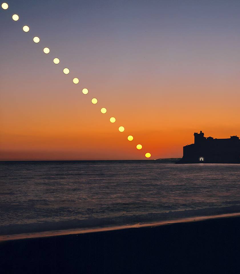 Image sunset at the summer solstice | the astronomy
