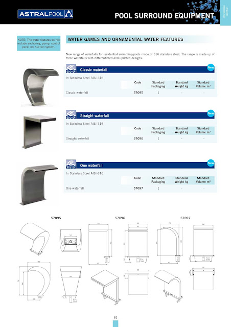Astral Pool Catalogue 2019: POOL SURROUND EQUIPMENT