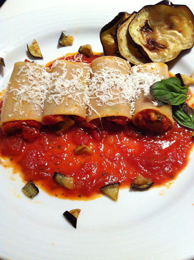 Pasta Academy: Paccheri ripieni di salsa alla norma