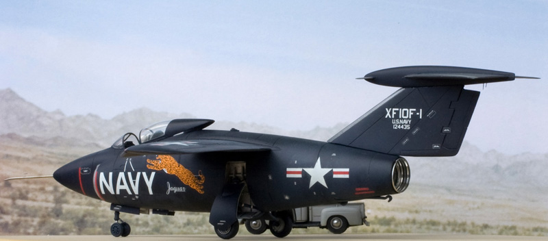 AlexS Scale Aircraft Modelling: Grumman XF10F-1 Jaguar Model