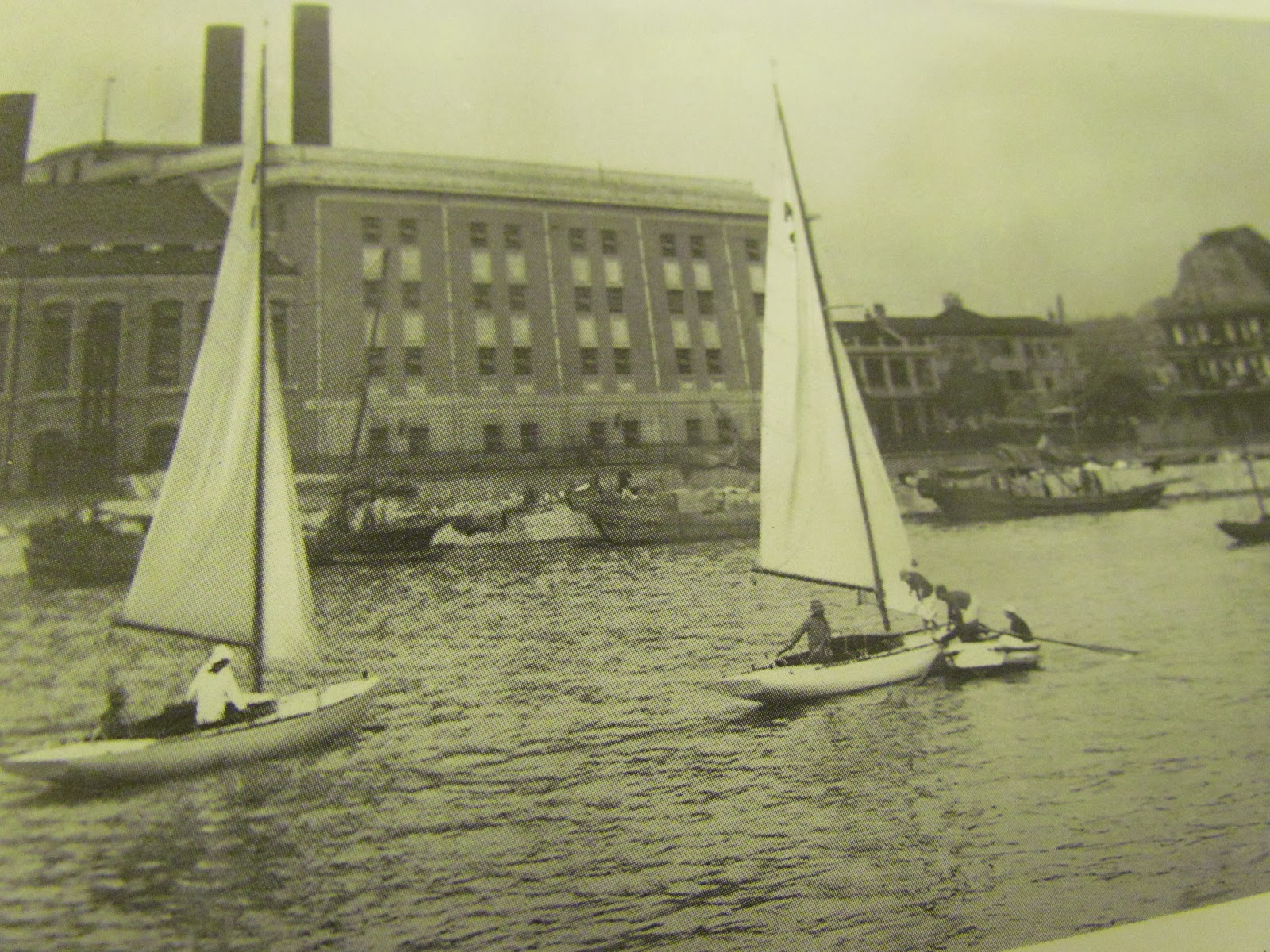 Military History: North Point - the former Yacht Club and Power Station
