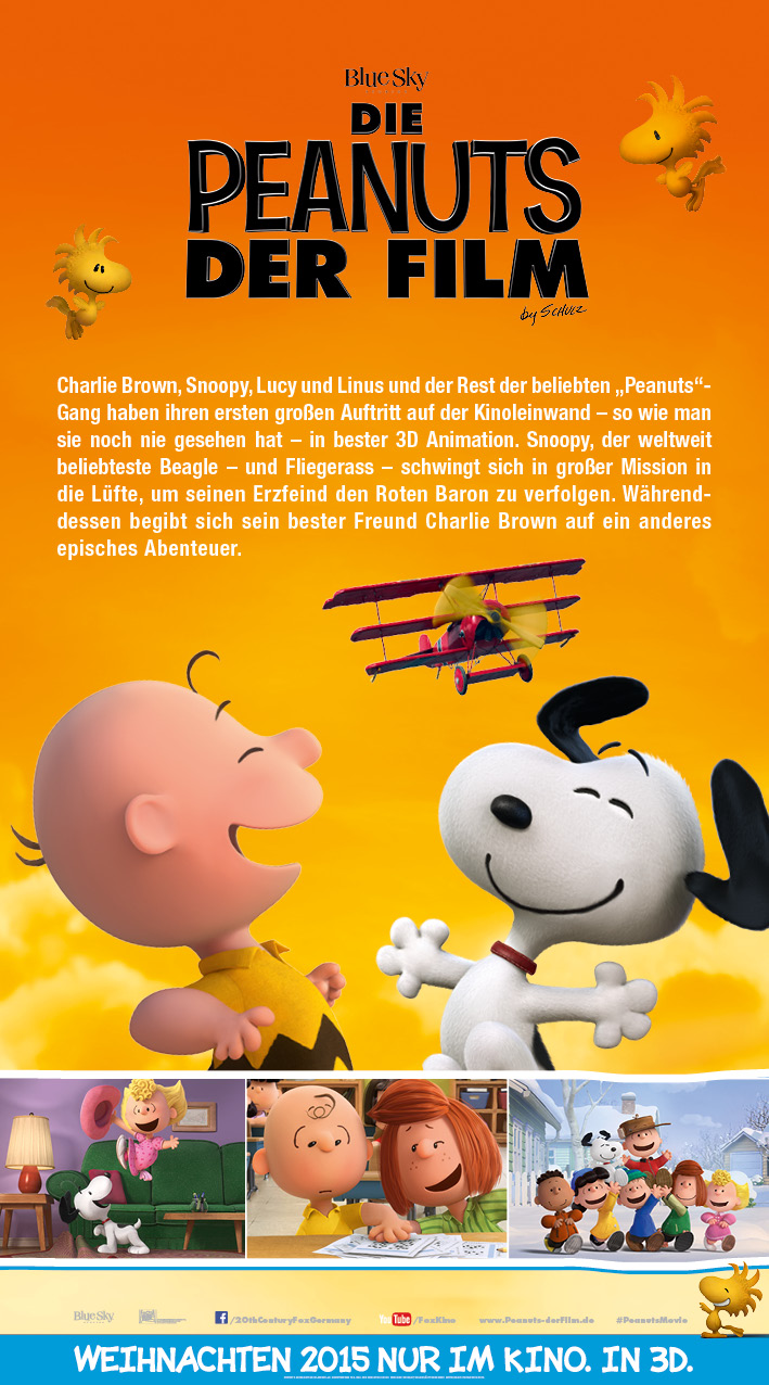 crazy4film: DIE PEANUTS - DER FILM: Gewinnspiel