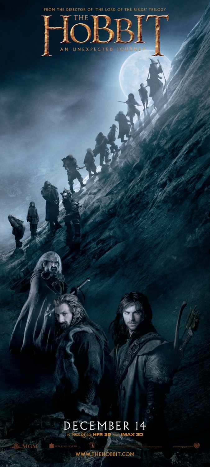 The Geeky Nerfherder: Movie Poster Art: 'The Hobbit - An Unexpected ...
