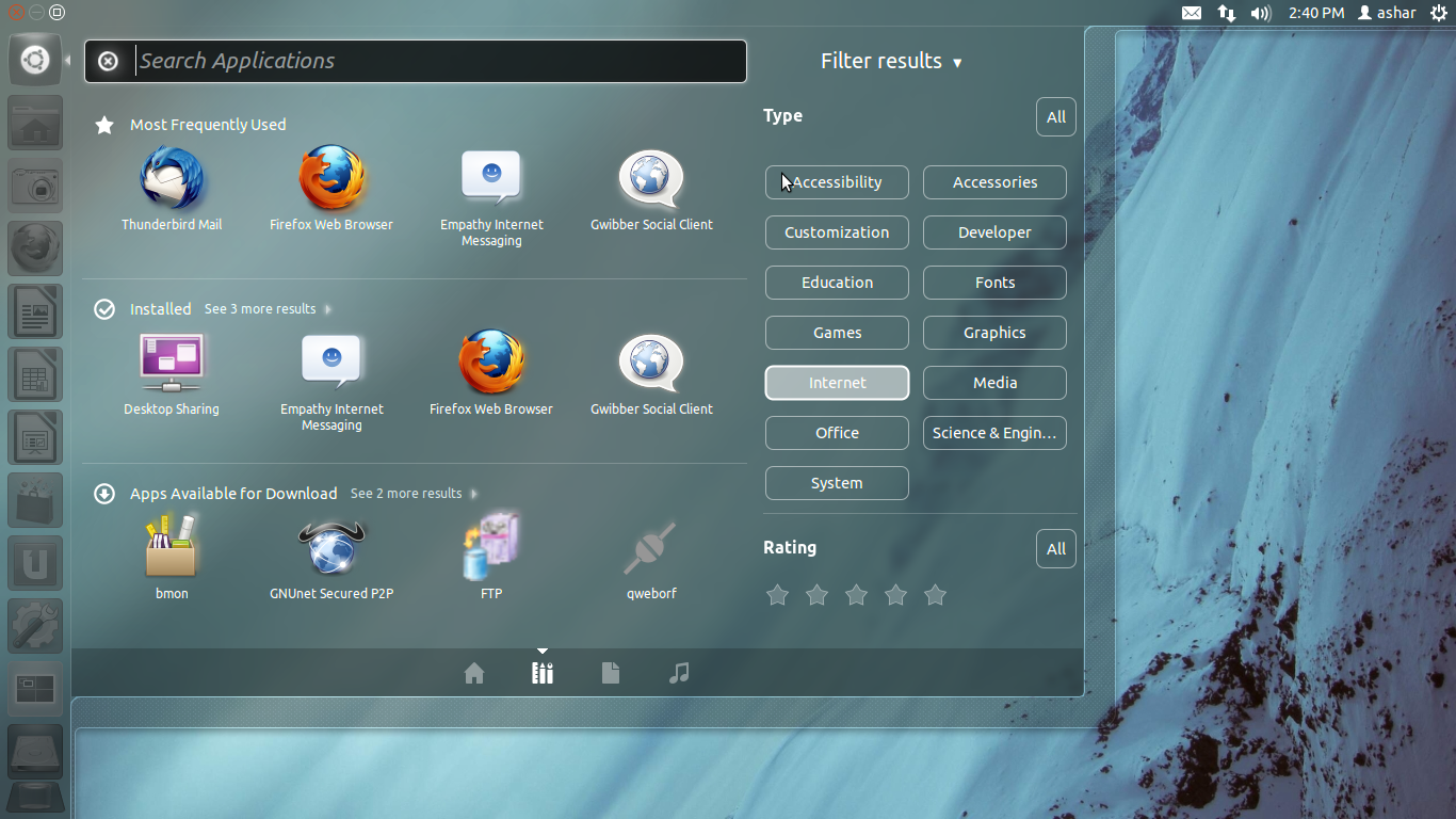 Ubuntu 11.10 Review and Features (Screenshot)