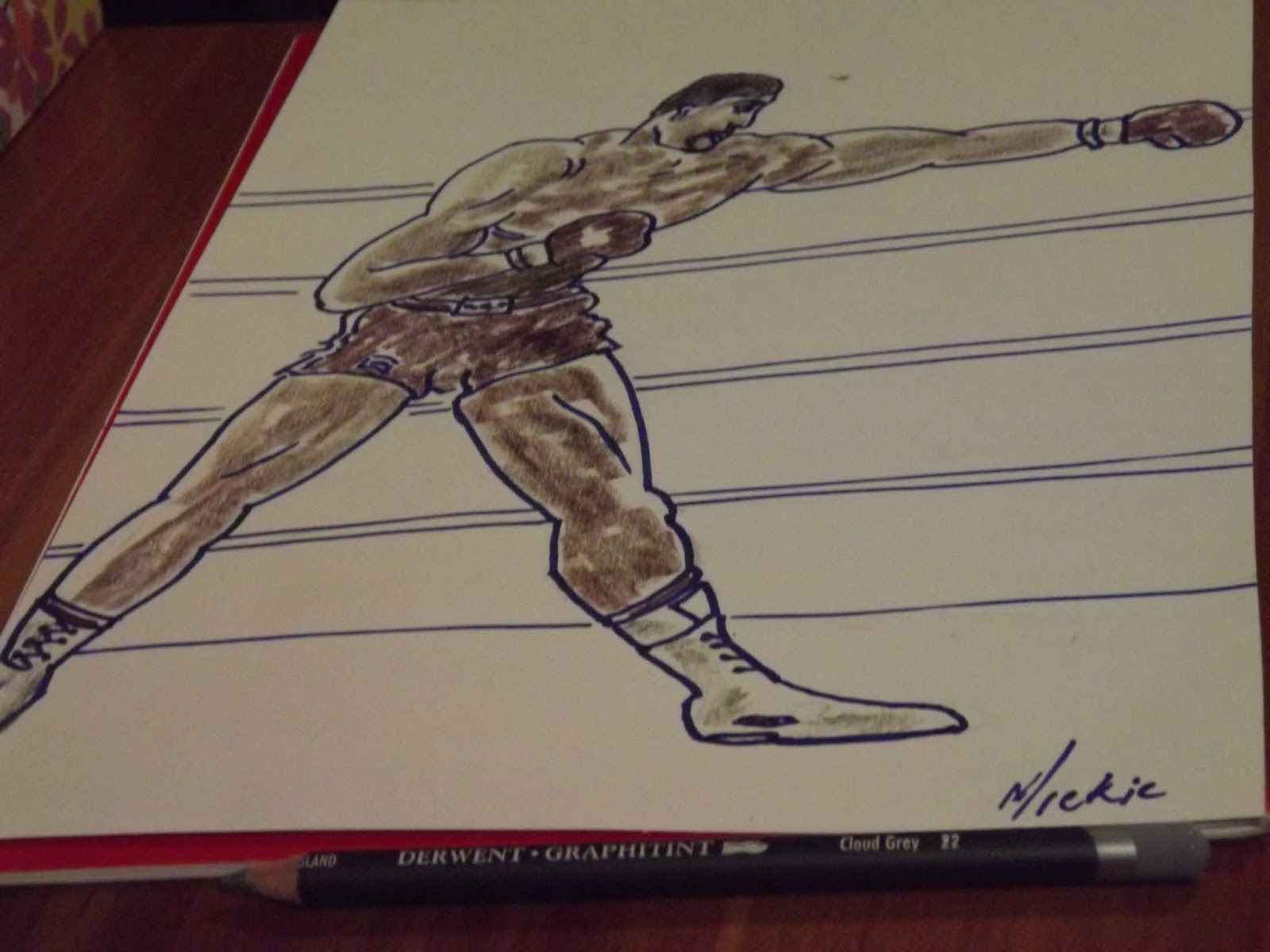 A Pretty Talent Blog: How to draw: A Boxer