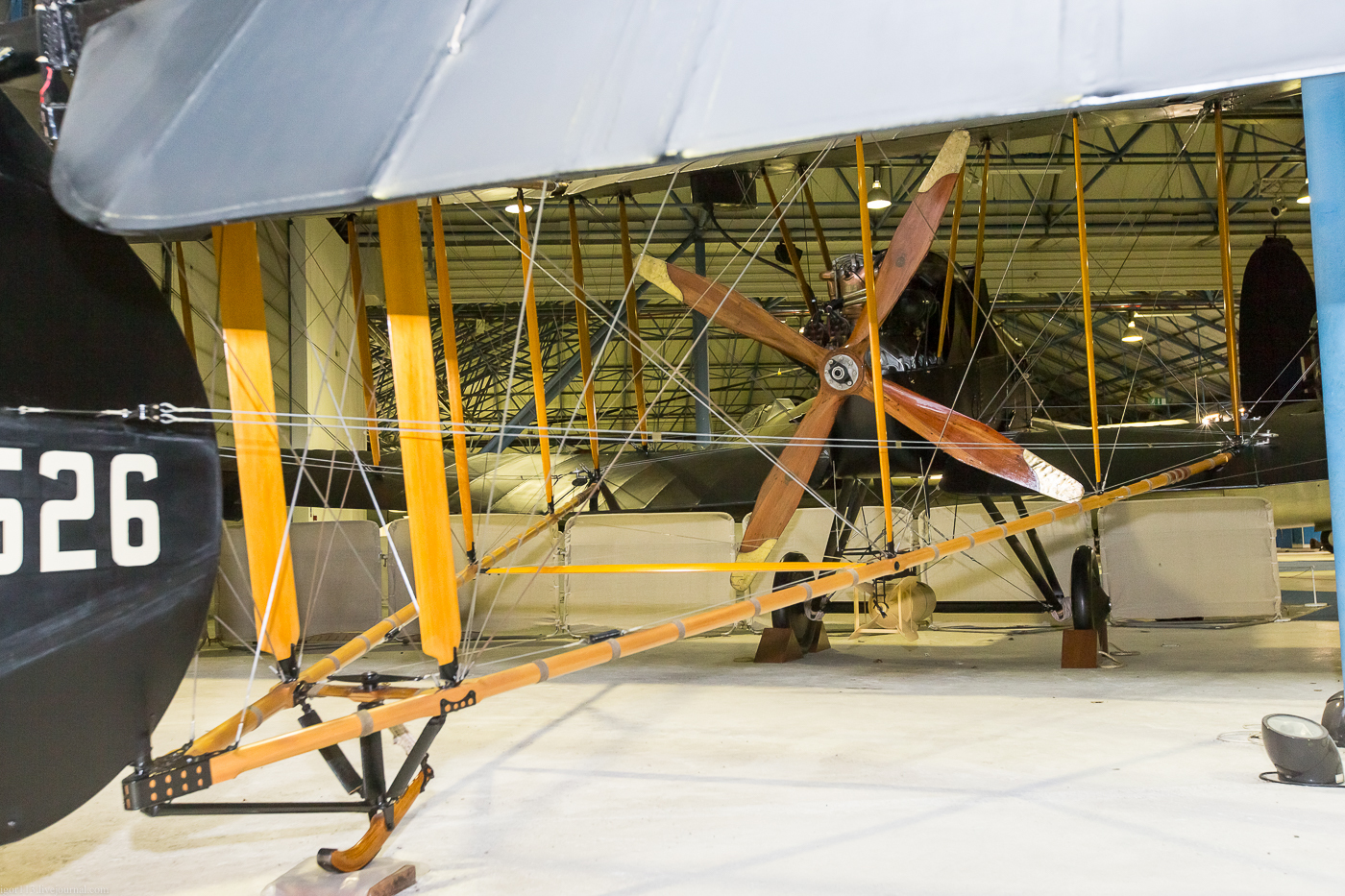 истории Истории : Музей РАФ: самолет с толкающим винтом Royal Aircraft ...