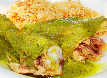 Pollo en salsa verde : RECETAS MAGICAS DE COCINA