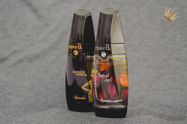 Mãos de Princesa: Perfumes Make B - O Boticário