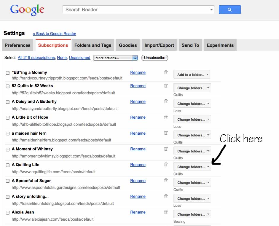 Buttons and Butterflies: Google Reader: A Tutorial