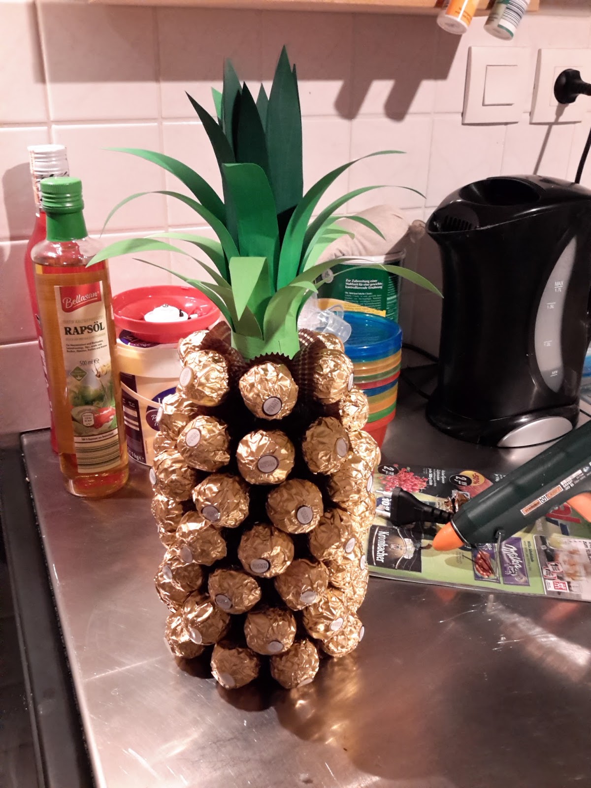 Bastelpause: Rocher Ananas