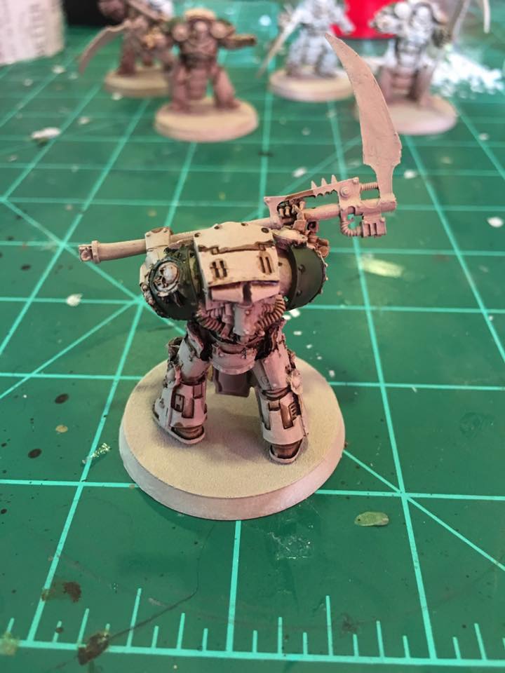 Army Undecided: Painting Death Shroud Terminators