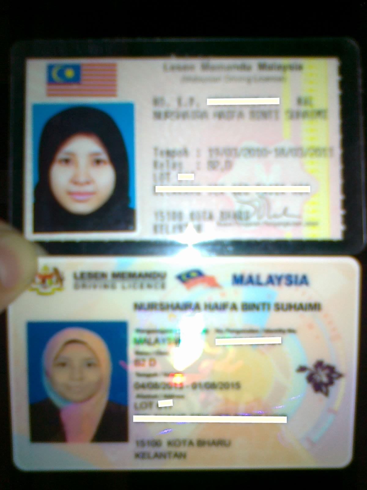 Dari pandangan kepada penulisan: Wajah baru lesen memandu