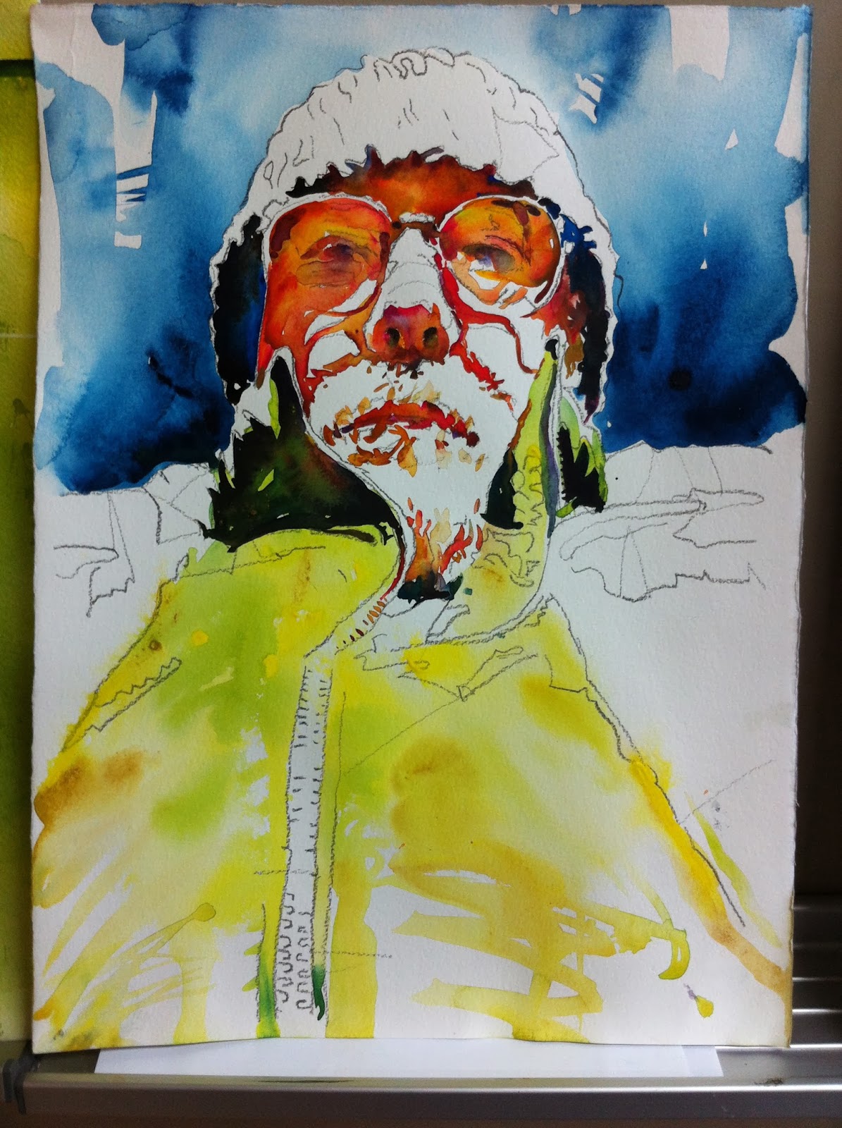 David Lobenberg: The first of several self portraits