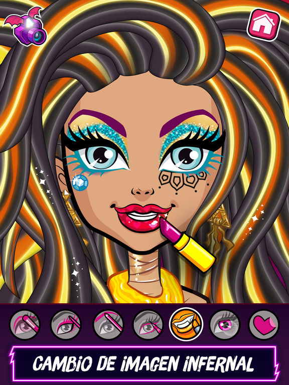 Monster High-Pretty : Monster High Beauty Shop App