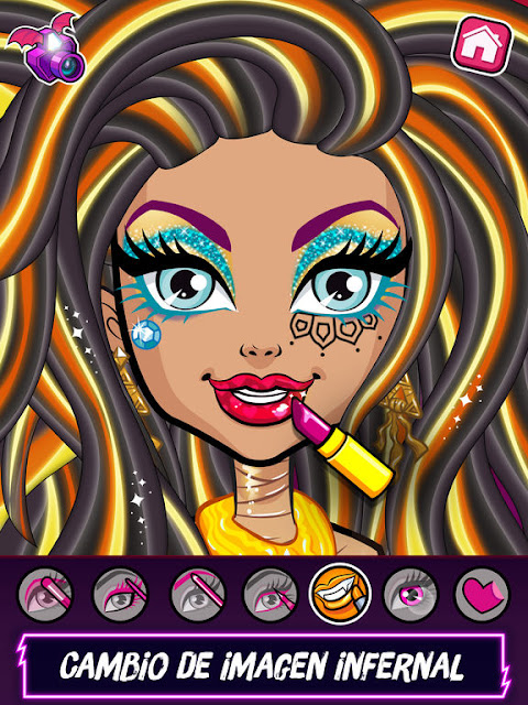 Monster High-Pretty : Monster High Beauty Shop App