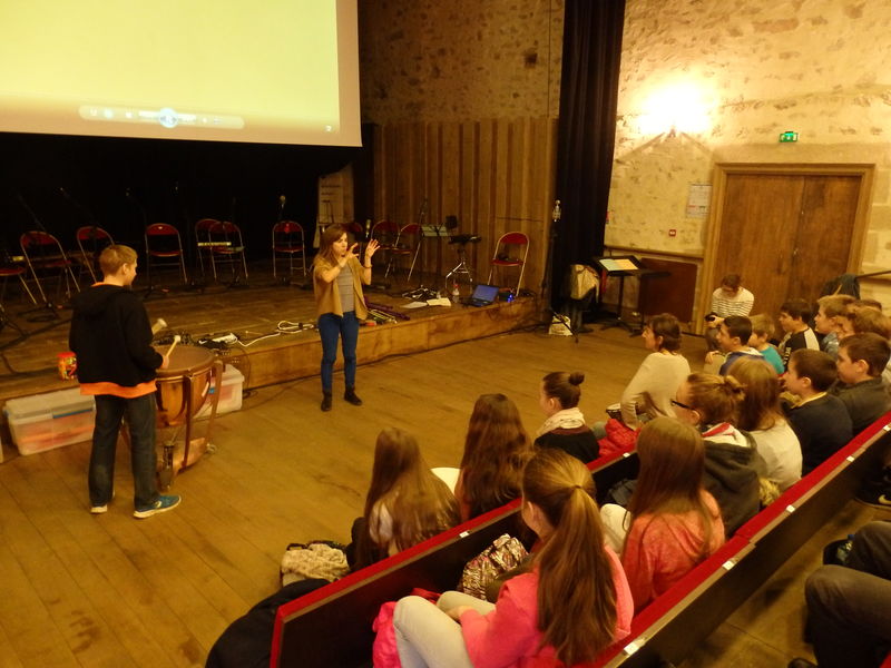 Les petits passeurs de culture: Atelier musique à l'image