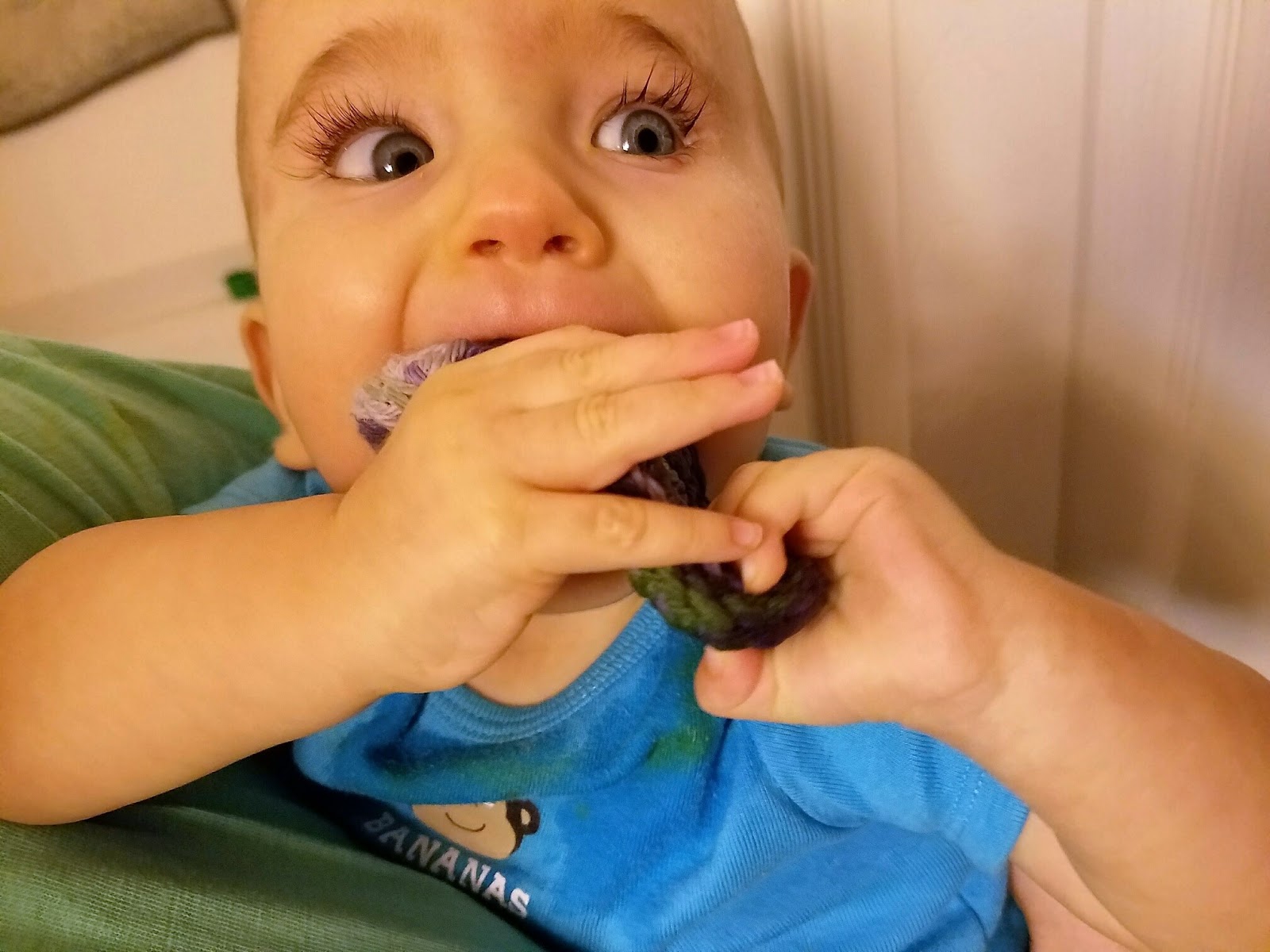 Erin's Crafty Endeavors: Crocheted teething biscuit