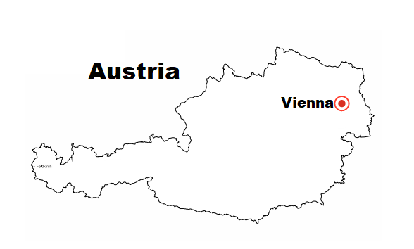 Blog de Biologia: Austria Map coloring page