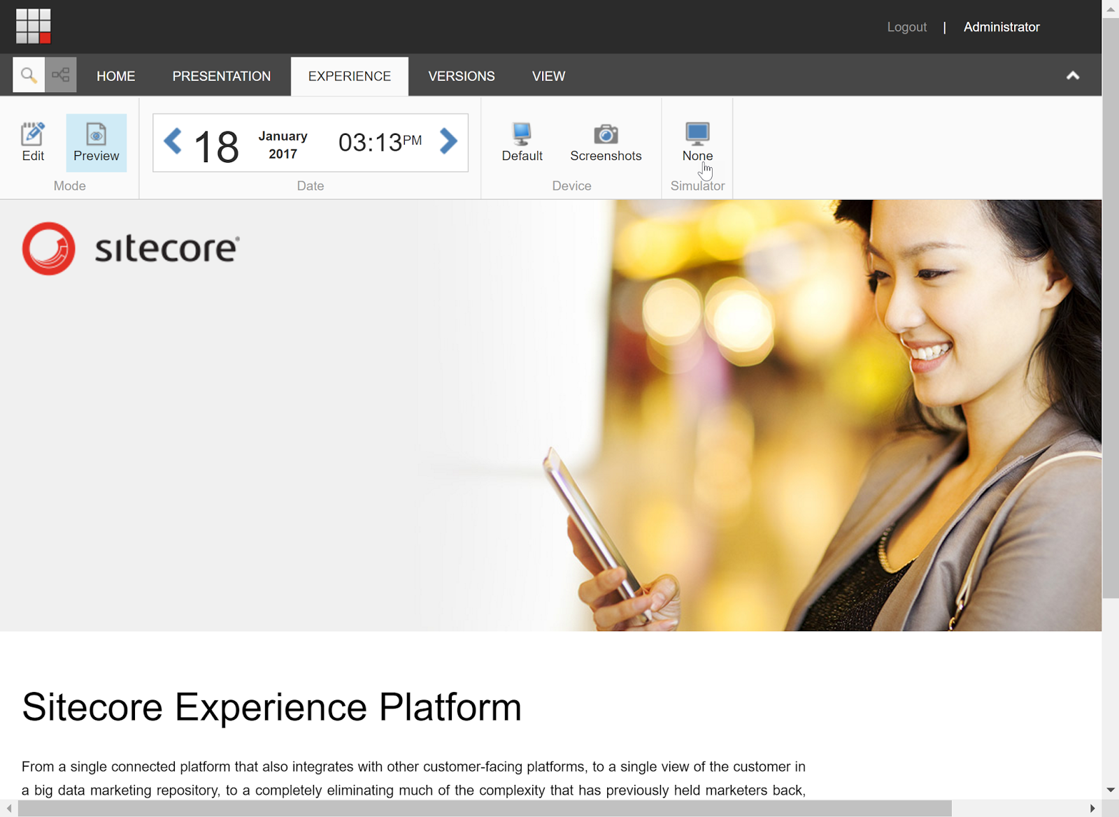 How to Preview an Item in Sitecore CMS