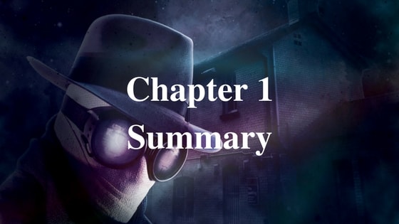Detailed Summary of Chapter 1 to 5 from The Invisible Man