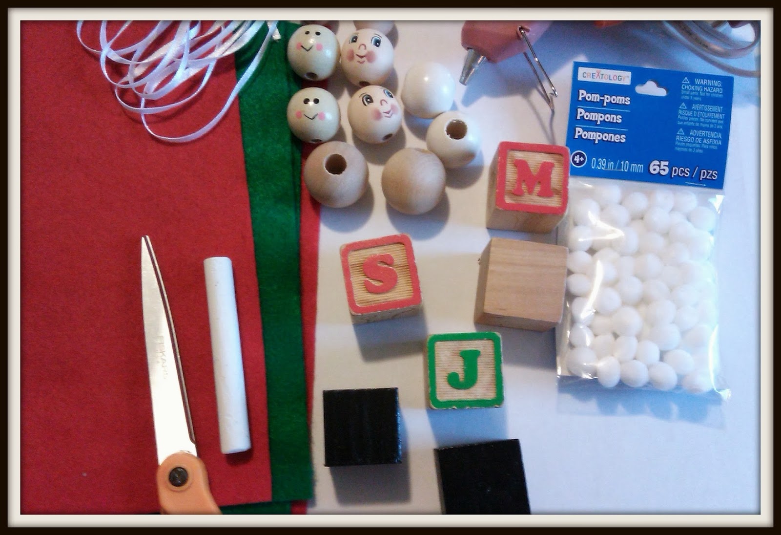 Double Treble Craft Adventures: Wooden Block Elf on a Shelf Craft