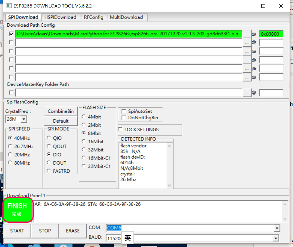 改造 Usb转esp8266 Wifi模块转接板 方便 Esp 01 由 Arduino直接燒寫程式 及 使用 Esptool Py 燒寫