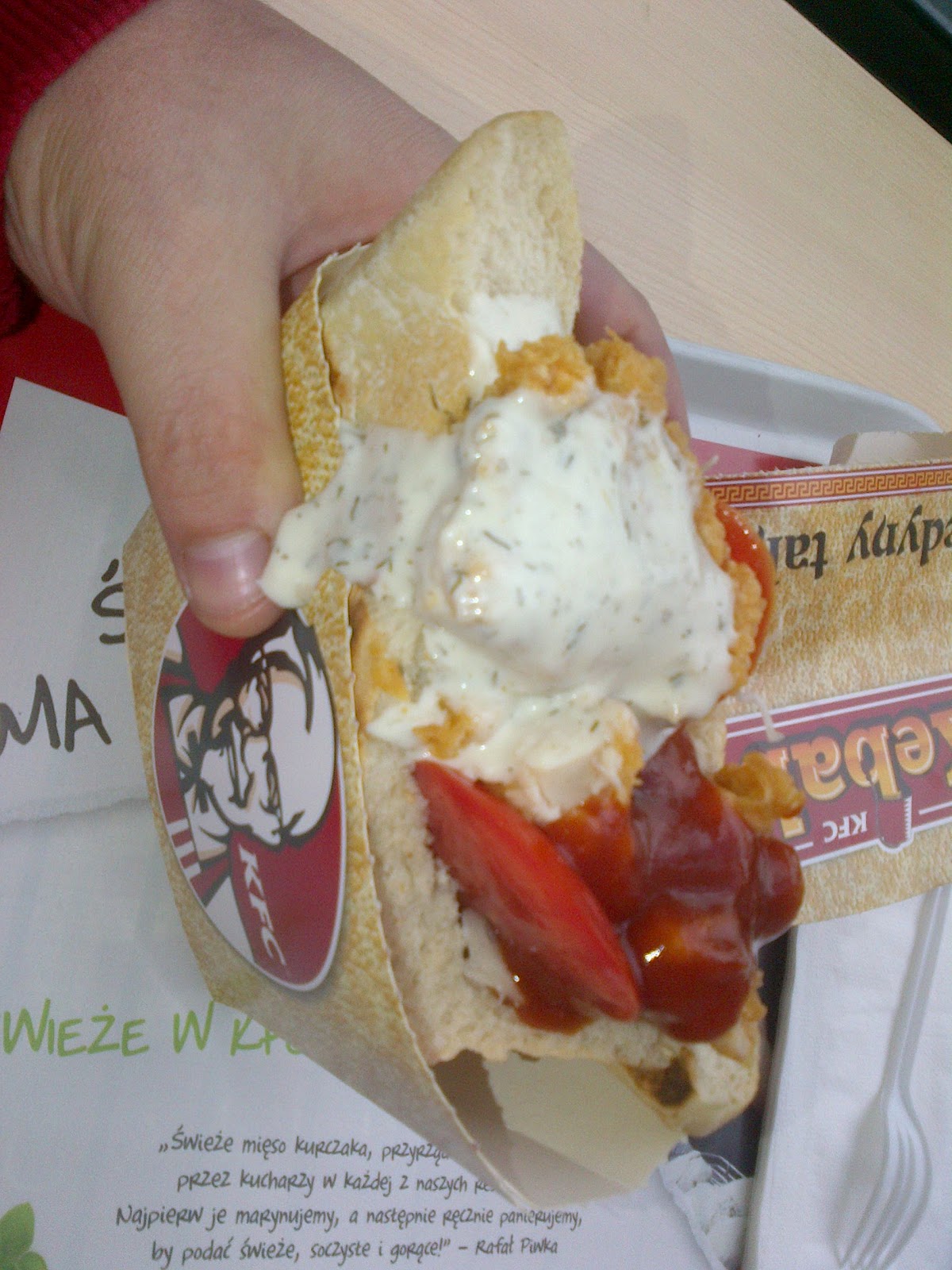 Niezły, ale…, czyli kebab z KFC - Street Food Polska