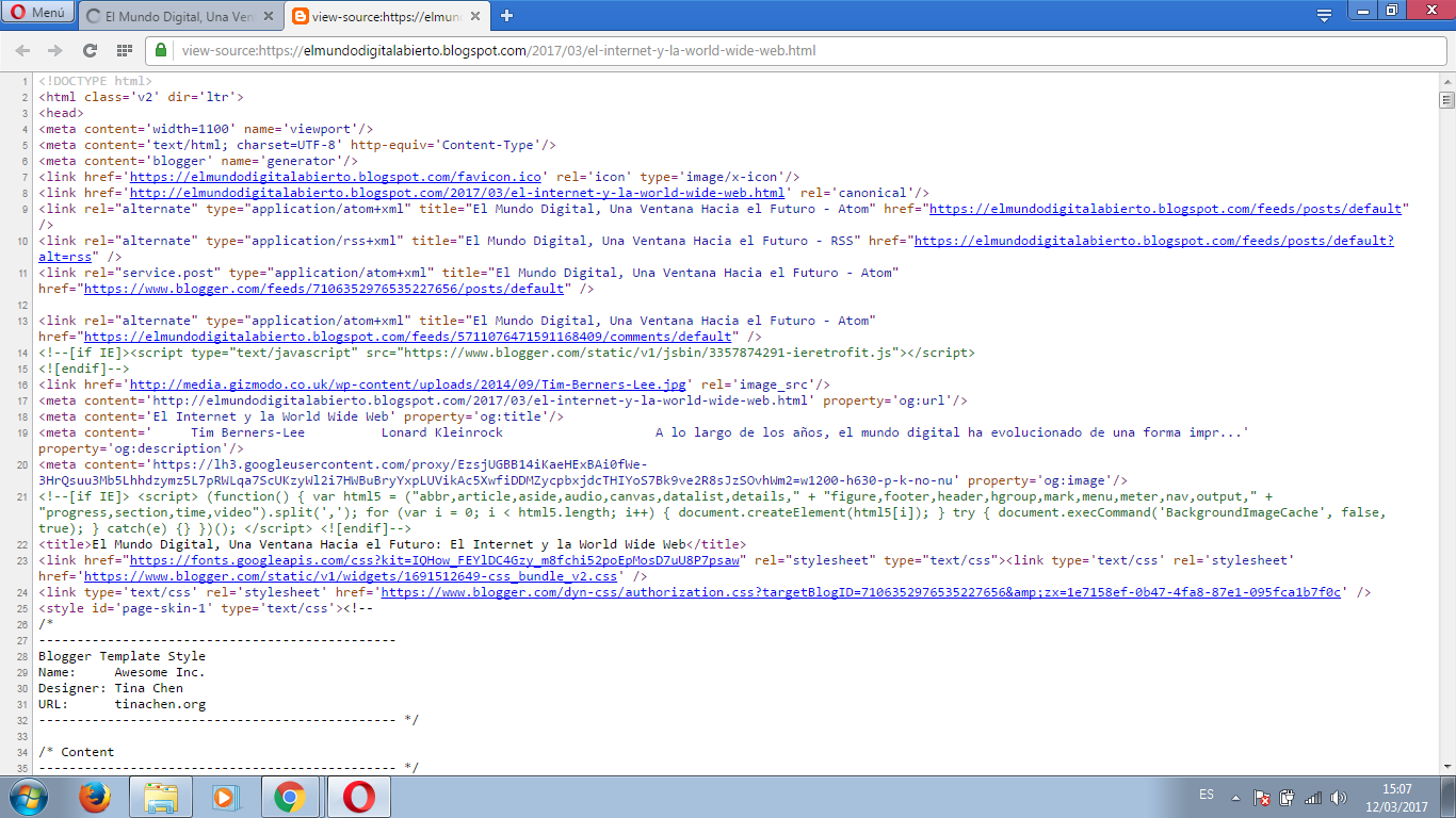 El Mundo Digital, Una Ventana Hacia el Futuro: Induccion e Historia del ...