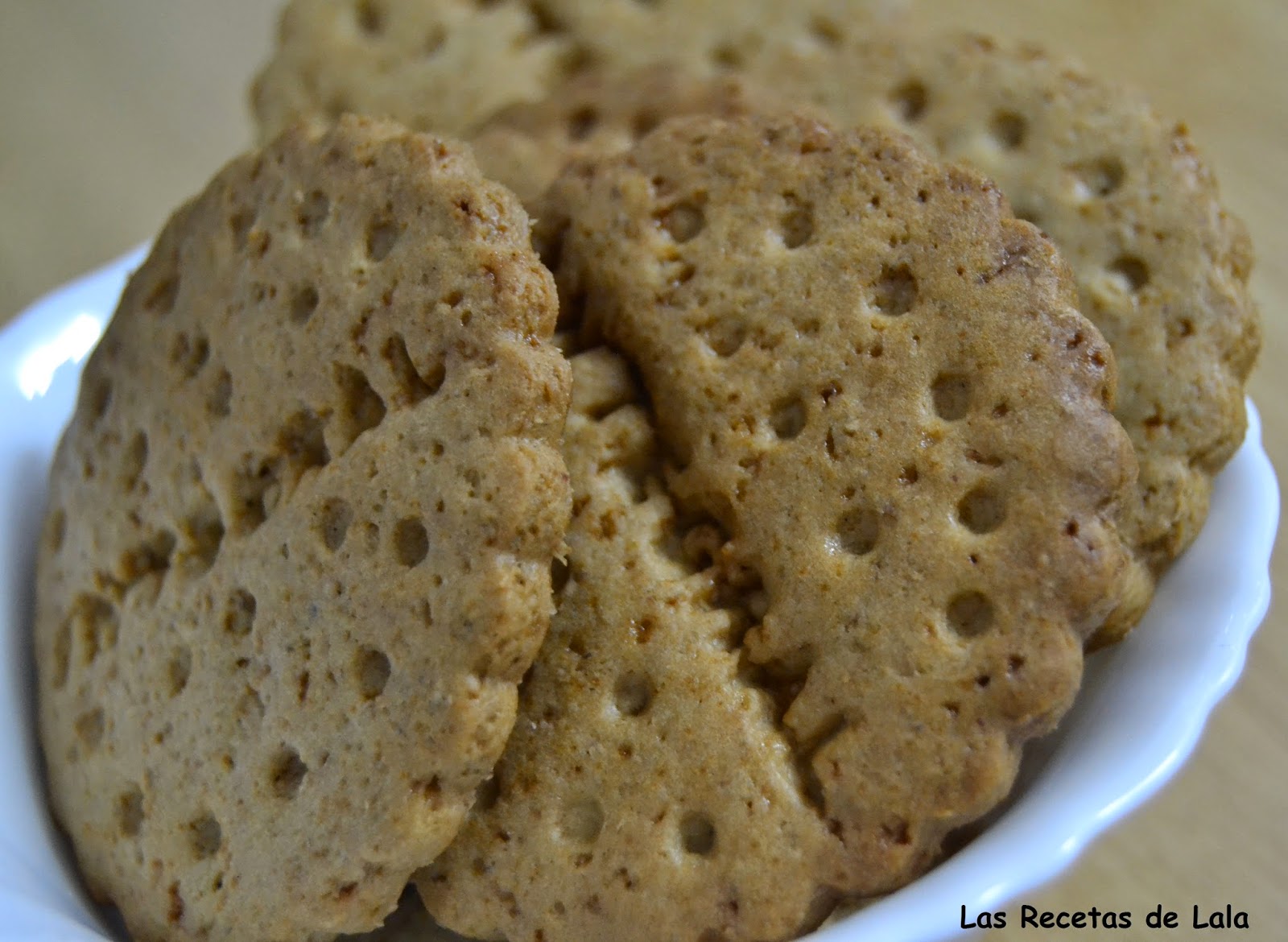 Las Recetas de Lala: Galletas Integrales.
