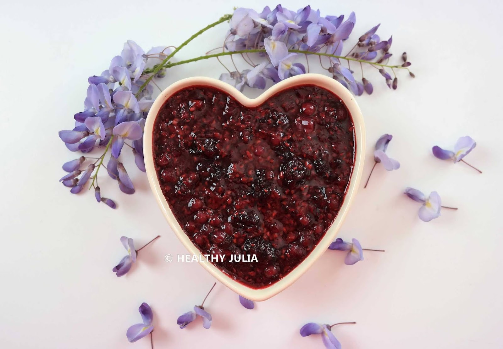 COOKING JULIA : COMPOTE DE FRUITS ROUGES