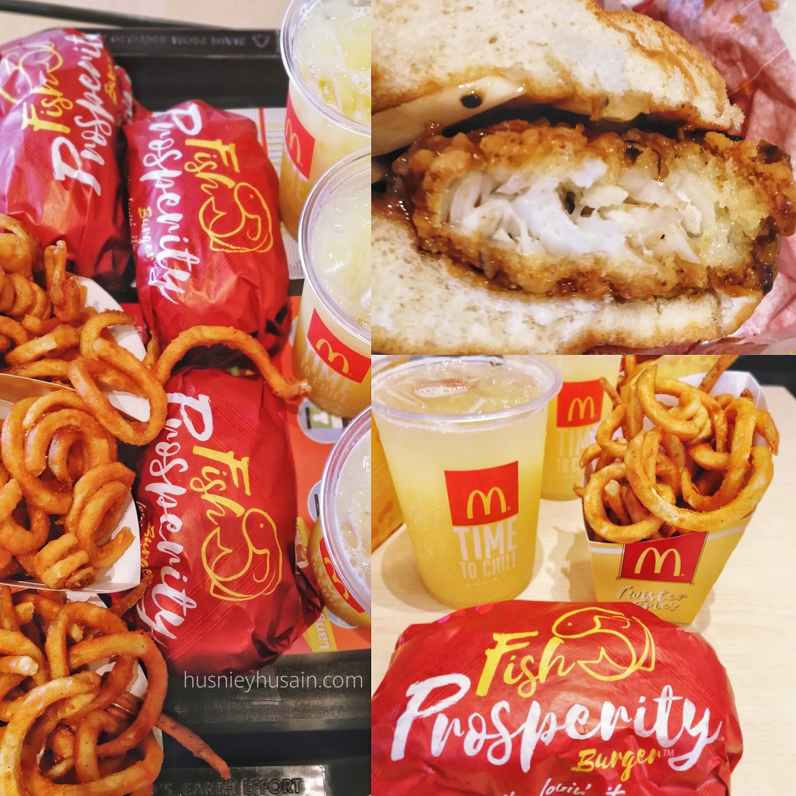Menikmati Menu Terbaru McDonald’s Fish Prosperity - Husniey Husain