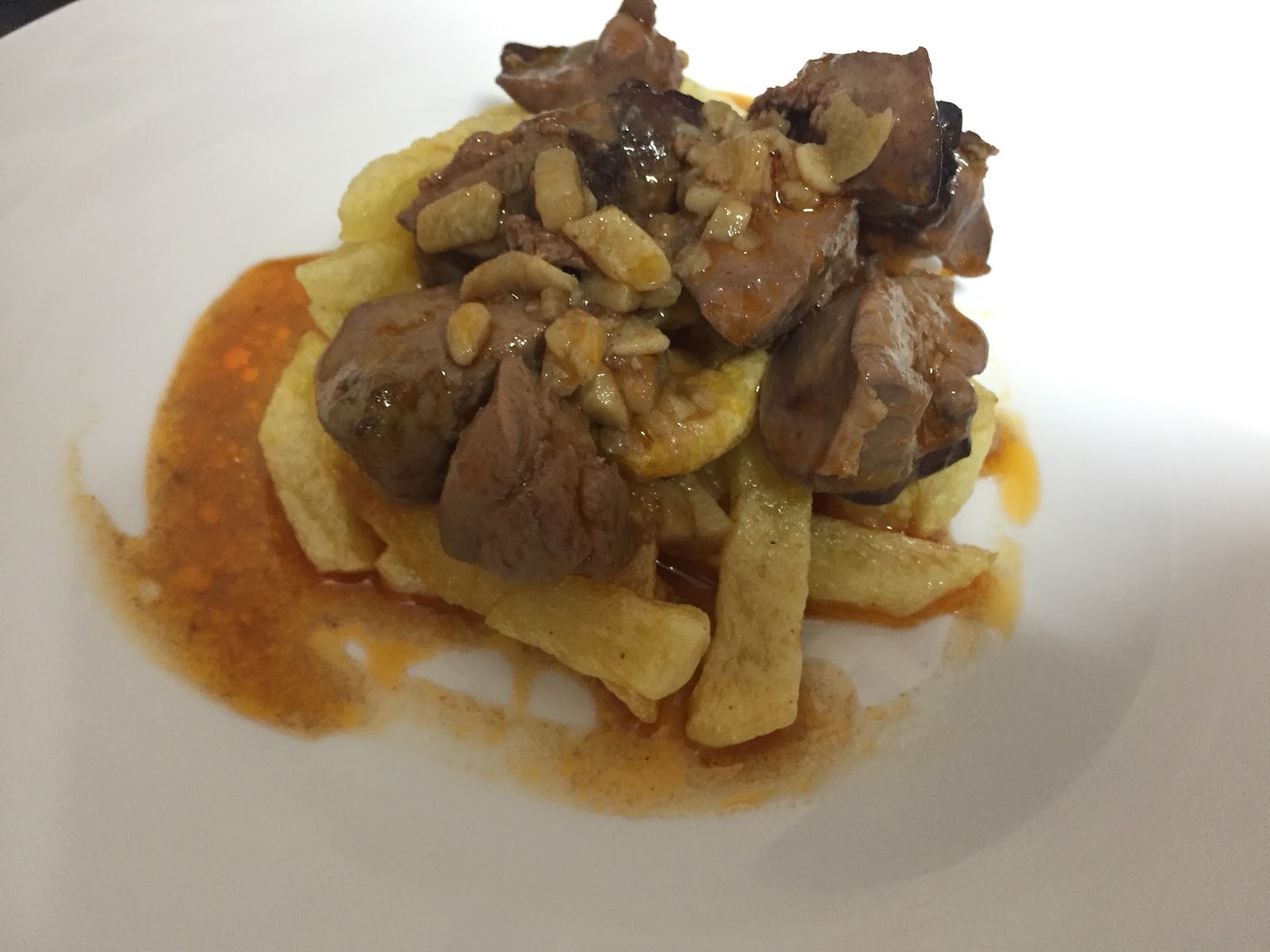 Antonio Linde Cocinero: Hígado de pollo en salsa