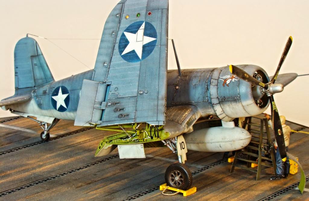 Istvan Michalko's scale models: F4U-1 BIRD CAGE CORSAIR - Tamiya 1/48 ...