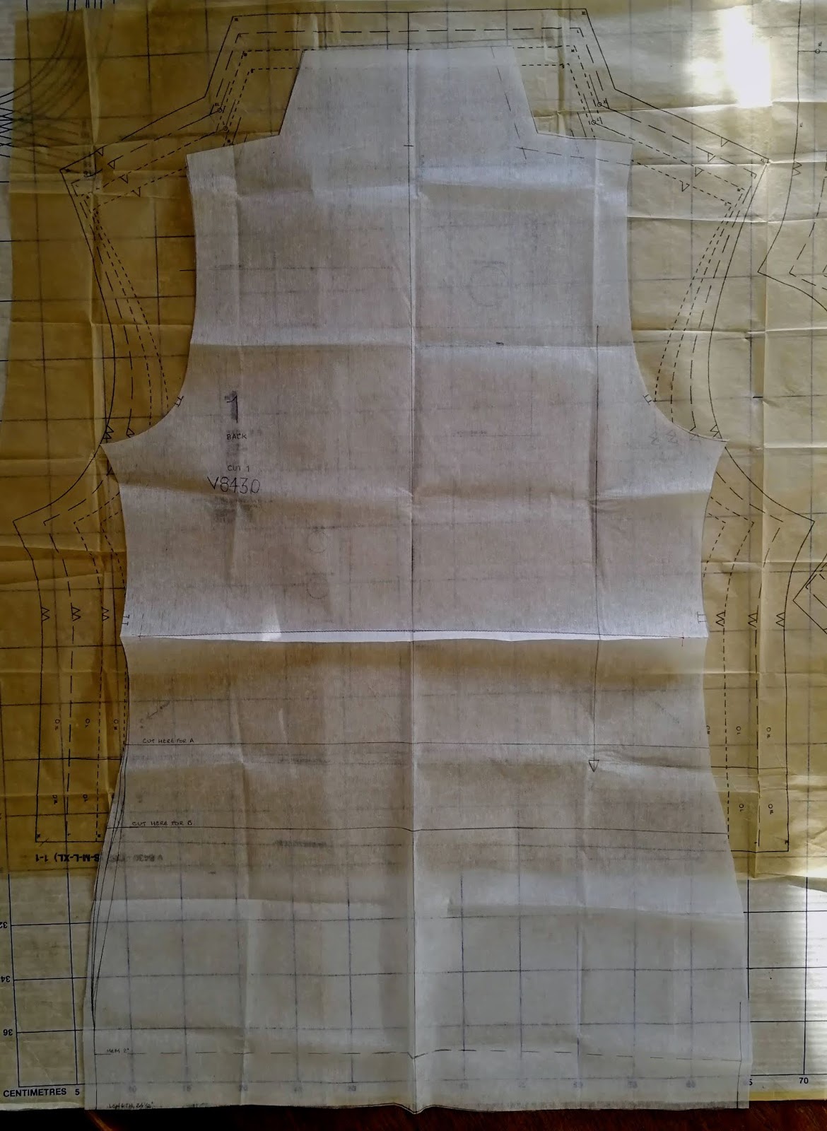 Creates Sew Slow: Vogue 8430 MT Green/Pink Kantha Jacket